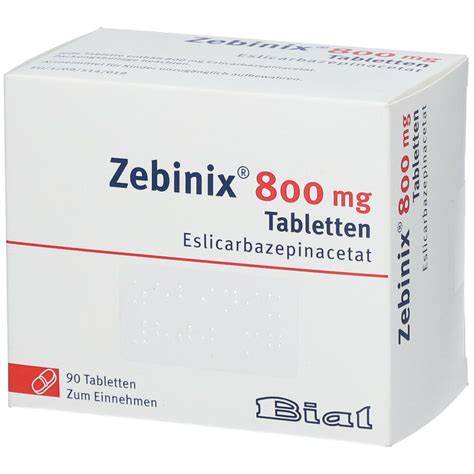 Zebinix® 800mg Frei 90 St Mit Dem E Rezept Kaufen Shop Apotheke