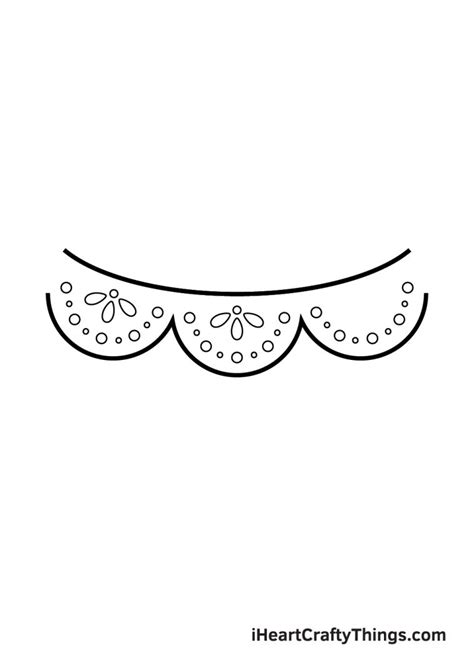 Lace Drawing How To Draw Lace Step By Step