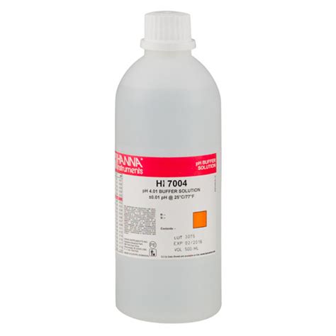 Eutech Buffer Solutions Grade Standard Analytical Grade Packaging