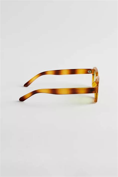 Pascal Plastic Rectangle Sunglasses Urban Outfitters