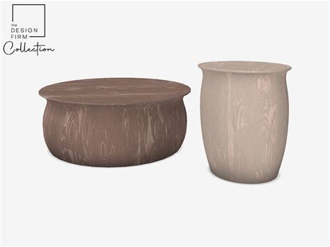 Second Life Marketplace Tdfc Utica Wooden Table Duo