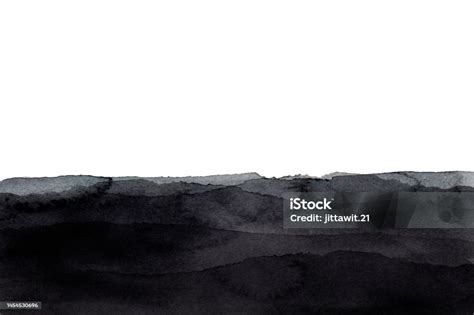 검은 페인트 브러시 그런지 텍스처 스트로크 라인 아트 잉크 더러운 디자인 예술적 모양 붓 요소에 대한 테두리 건강관리와 의술에 대한 스톡 사진 및 기타 이미지 Istock