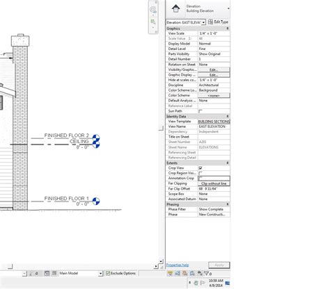 Solved Font Size On Floor Level Tags On Building Elevations Vs