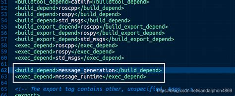 Ros（五）之话题编程：msg文件ros Msg 语法 Csdn博客