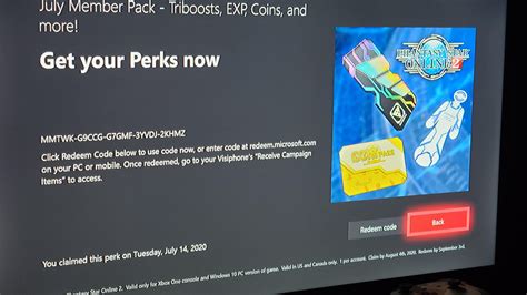 Xbox Promo Code Whoever Wants It R Phantasystaronline2