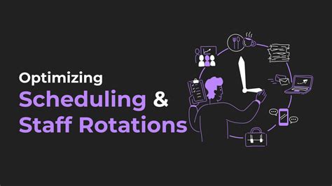 Optimizing Scheduling And Staff Rotations