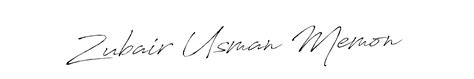 92 Zubair Usman Memon Name Signature Style Ideas Good Electronic Sign
