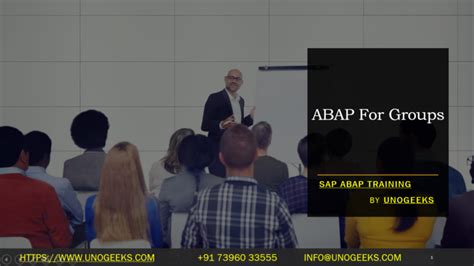 Abap For Groups