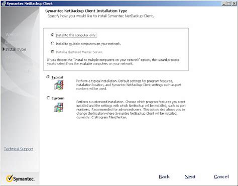 symantec netbackup 7 5 client installation windows os itzgeek