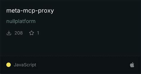 Meta Mcp Proxy Glama