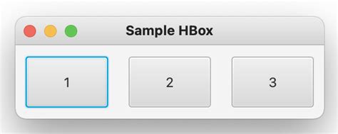 【javafx】水平方向にコントロールを配置する方法 （hbox） Kitanote