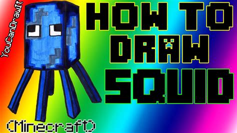 Minecraft Squid Drawing At GetDrawings Free Download