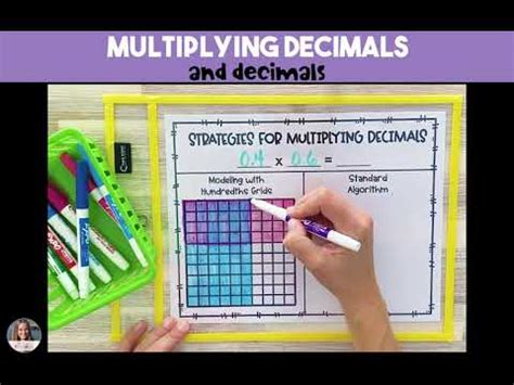 Multiplying Decimals And Decimals Tutorial Video Worksheets Library