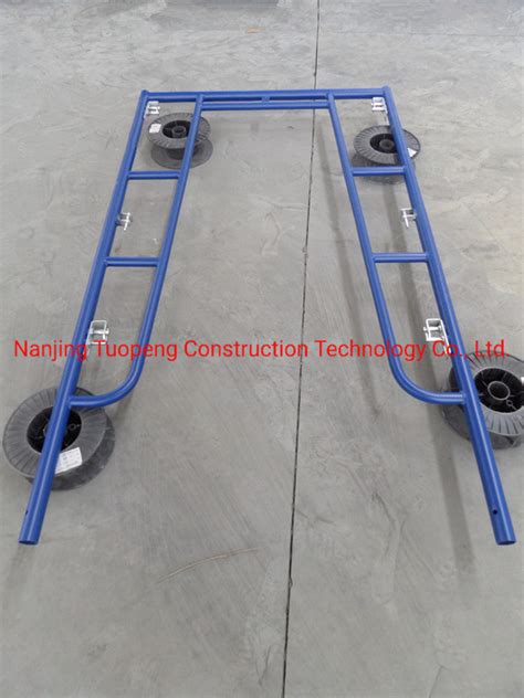Powder Coated Walkthrough Frame Scaffolding For Construction Walkthrough Frame And Scaffolding