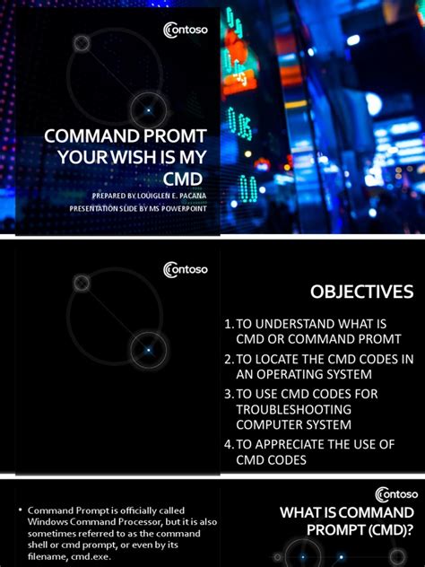 Command Promt Your Wish Is My Cmd Pdf Command Line Interface