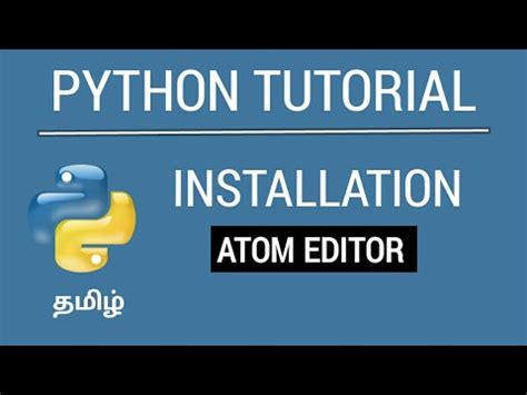 Run Python Program In Atom Editor YouTube