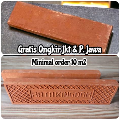 Jual Bata Tempel Terakota Bata Expose Bata Hias Wall Cladding Merah Besar 01 Kab Bogor
