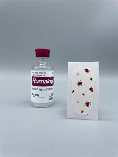 Ladybug Flower Dexcom Stickers • Waterproof Sticker• Cute Dexcom Cover Etsy