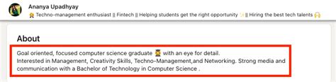 How To Write A Professional Linkedin Bio With The Help Of Ai