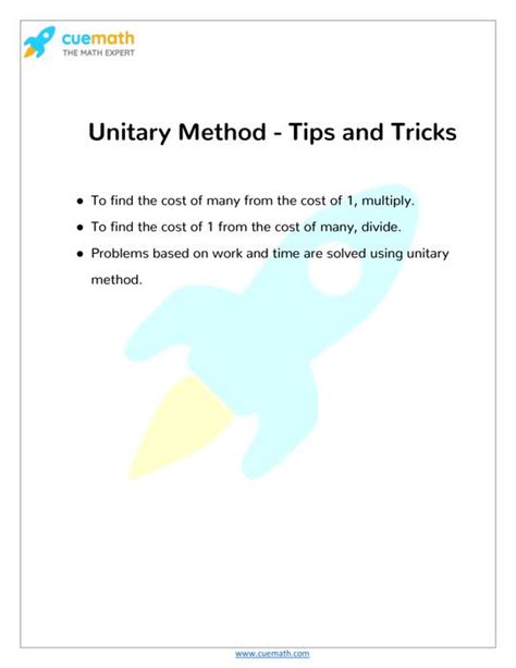 Unitary Method Unitary Method Flip The Cards Fun2do Labs