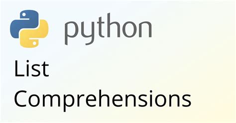 List Comprehension Em Python