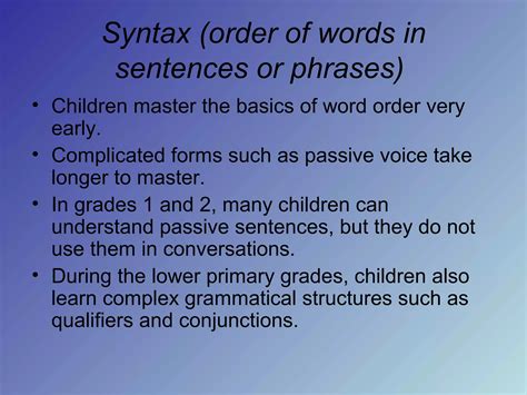 Language Development Ppt