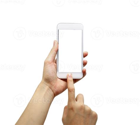 Hand Holding Smartphone Isolated 11155297 Png