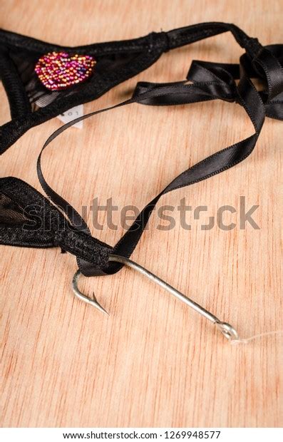 Sexy Underwear On Fishing Hook Sex Stock Photo 1269948577 Shutterstock