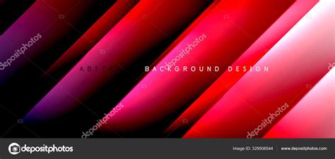 Trendy Simple Fluid Color Gradient Abstract Background With Dynamic Straight Shadow Line Effect