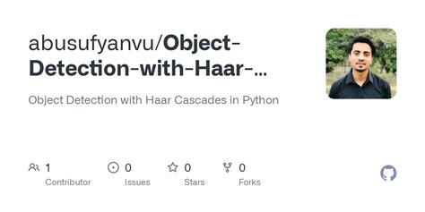 GitHub Abusufyanvu Object Detection With Haar CascObject Detection With Haar Cascades In