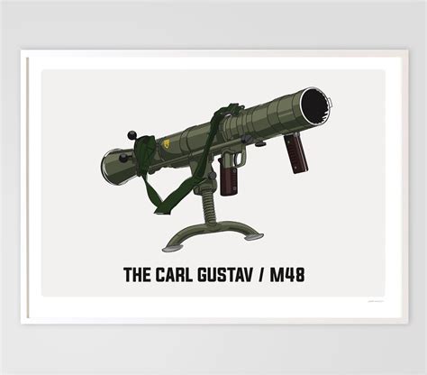 Grg Carl Gustaf M48 Print Rekyl