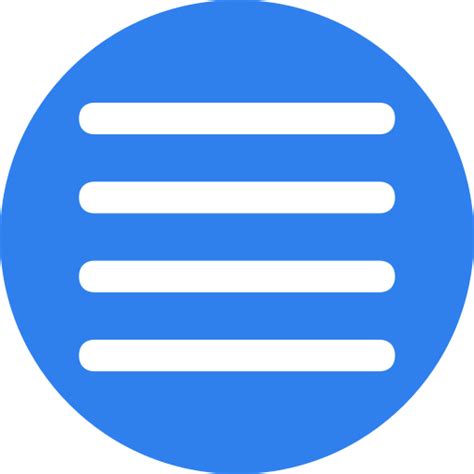 Align Text Free Interface Icons