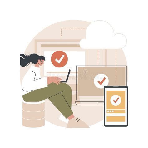 Saas Technology Abstract Concept Vector Illustration Stock Vector Illustration Of Cloud