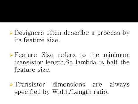 Layout And Stick Diagram Design Rules Pptx