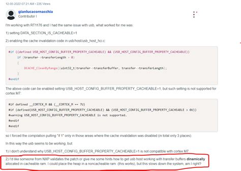 Usb Host Msd Project With Heap On Sdram Speed Issue Imxrt1176 Nxp