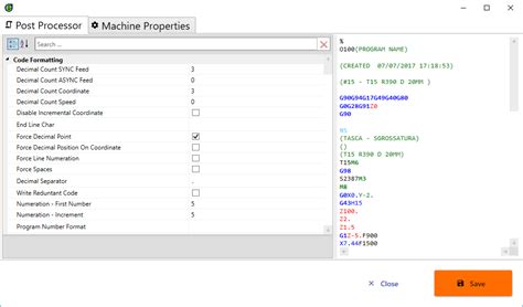 Edit Post Processor · Ecam V3x Knowledge Base