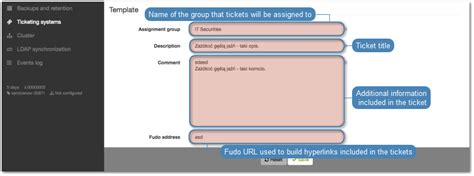 Configuration — Fudo Pam 311 System Documentation