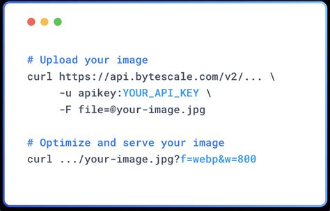 Image Upload API Storage Processing And Optimization