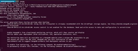 Mongodb 44 How To Install It On The Latest Lts Versions Of Ubuntu