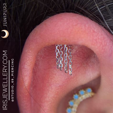 Floating Helix Jewelry Etsy