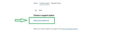 Unable To Reset My Password Microsoft Qanda