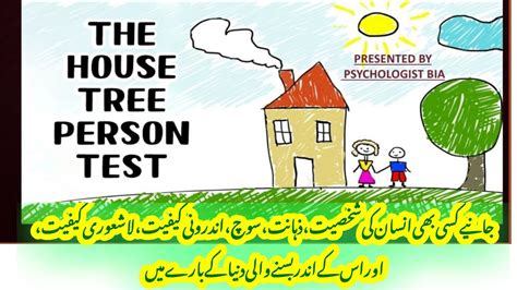 HTP HOUSE TREE PERSON Interpretation Example Urdu Hindi Explanation