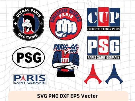 Psg Svg Cricut Bundle Paris Saint Germain Png Vector Design Vectorency