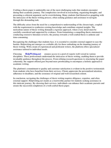 Example Recommendation In Thesis Paper Pdf Thesis Academic Publishing