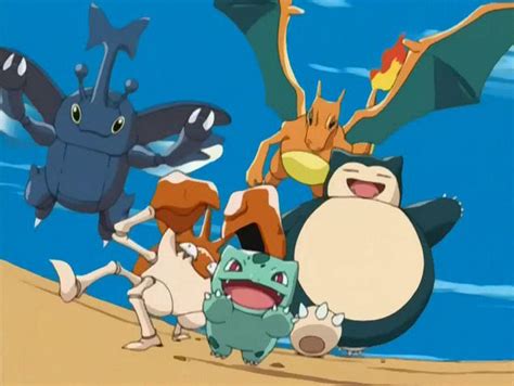 Heracross Kingler Bulbasaur Snorlax And Charizard Snorlax And