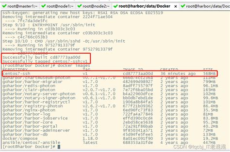 Harbor仓库安装、配置、镜像制作和上传harbor上传镜像 Csdn博客