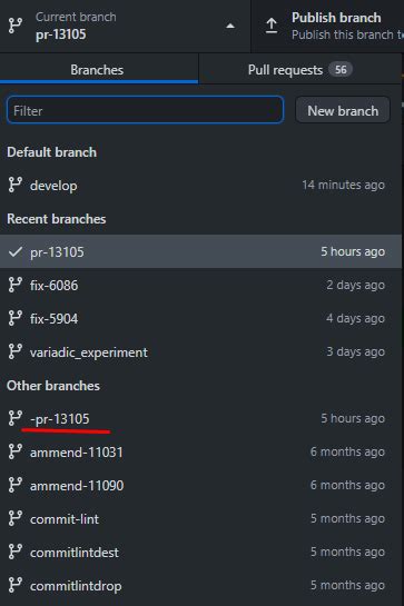 App Fails To Switch To Branch With Leading Hyphen · Issue 10735 · Desktopdesktop · Github