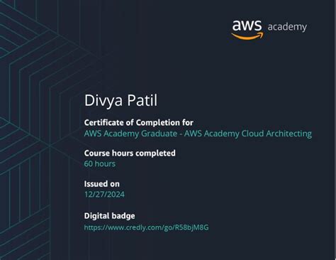 Divya Patil On Linkedin Aws Cloudcomputing Cloudarchitecture