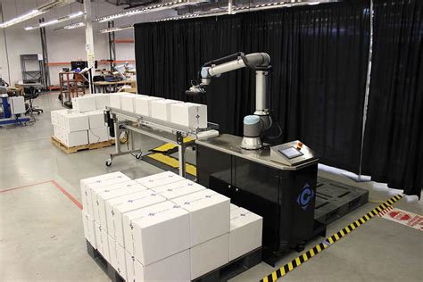 Solution Spotlight Universal Robots Automated Palletizer