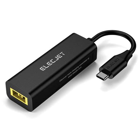 Elecjet Lenovo Slim Tip To Usb C Pd Power Adapter Compatible With Thinkpad Idea Pad Yoga Series